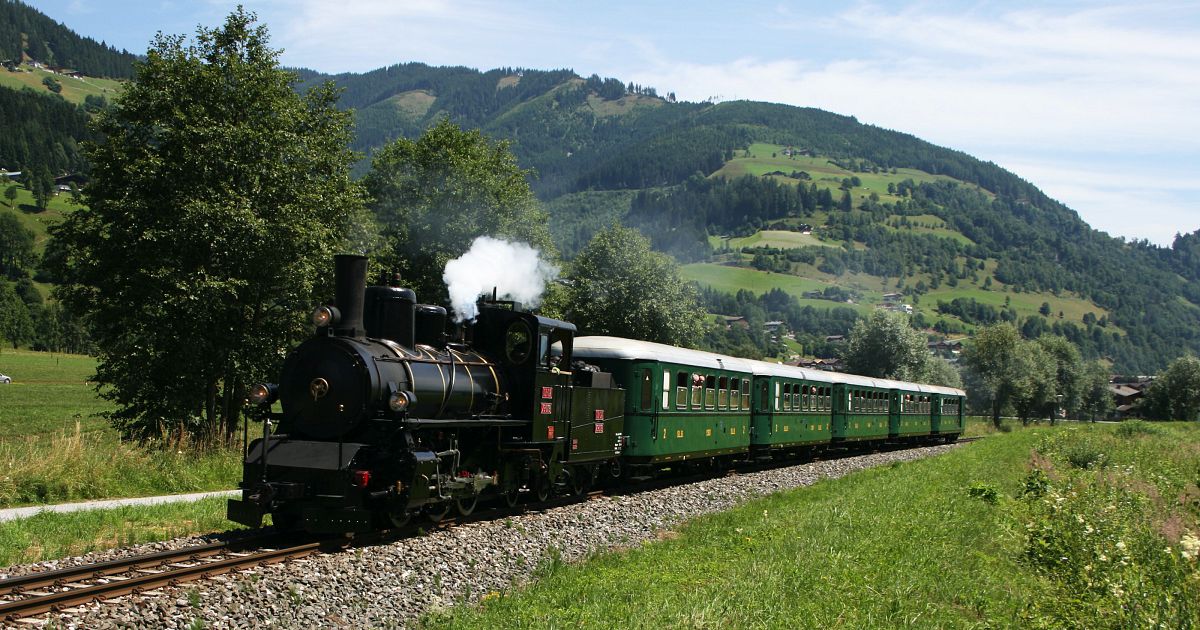 Nostalgiezug & Dampflok Pinzgauer Lokalbahn