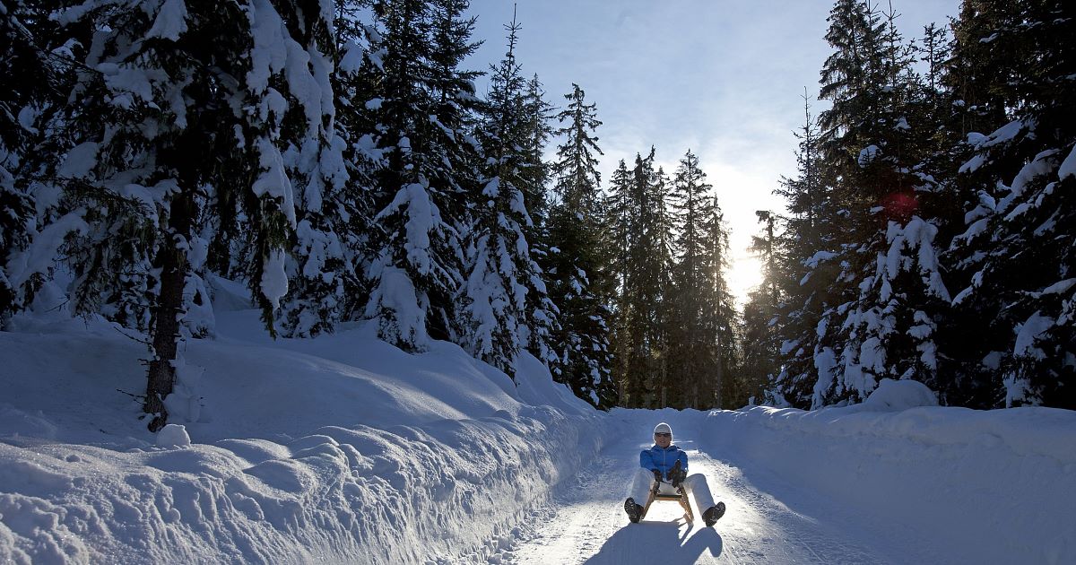 Rodeln im Oberpinzgau